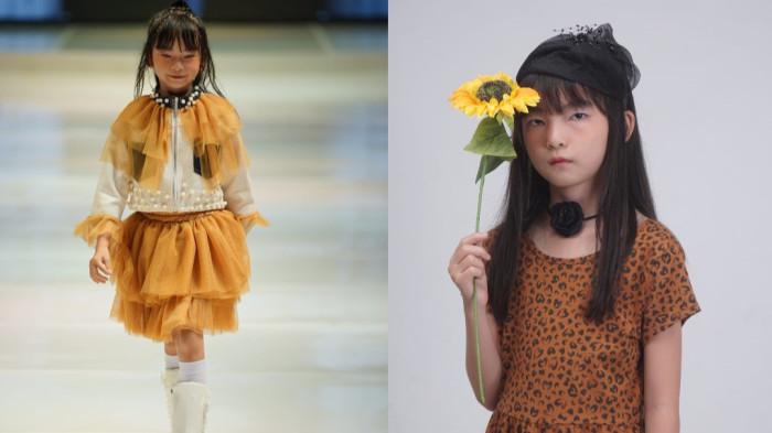 Kezia Aglaia, Model Cilik Bertalenta dari SDK 3 Bina Bakti Tampil ...