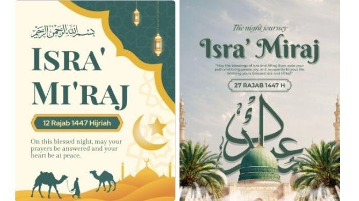 30 Ucapan Selamat Isra Miraj 2026 Berisi Doa dan Harapan, Bagikan di FB ...