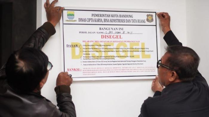 Proyek Perumahan di Bandung Disegel karena Belum Miliki Izin, Erwin ...