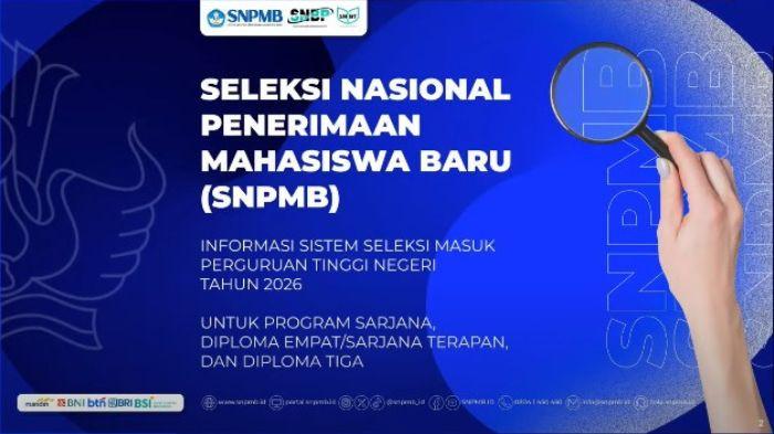 Jadwal Registrasi Akun SNPMB 2026 Siswa untuk Daftar SNBP dan SNBT, Lengkap Cara Buatnya ...