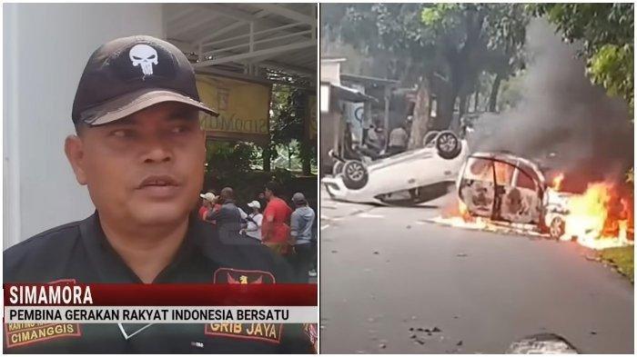 Sosok TS Ketua Ormas Ditangkap Polisi Sebabkan Pembakaran Mobil Aparat ...