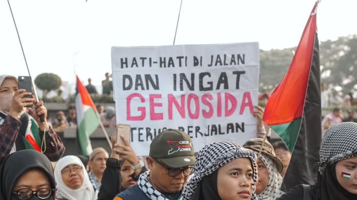 Seruan Boikot Produk Israel Mencuat Lagi dalam Aksi Massa "BIP Berdarah ...
