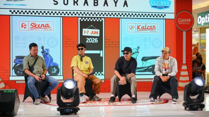 Antusiasme Warnai Debut Yamaha CLASSY Modifest 2026 di Surabaya ...