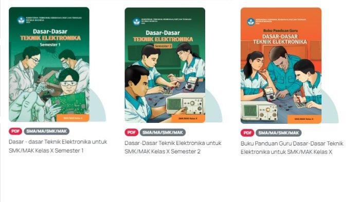 Link Download PDF Buku Kurikulum Merdeka Dasar-dasar Teknik Elektronika, Gratis untuk Guru dan ...