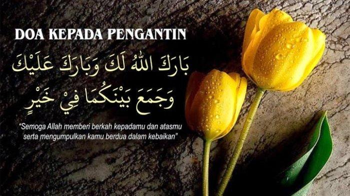 Bacaan Doa Untuk Pengantin Baru, Memohon Keberkahan dan Kebaikan Rumah Tangga - Tribunjabar.id