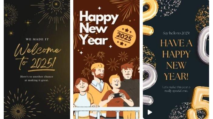 40 Gambar Selamat Tahun Baru 2025 Gratis dan Menarik, Download dan Jadikan Story di Medsos ...