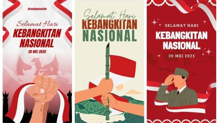 40 Poster Hari Kebangkitan Nasional 2025 Gratis Tinggal Download, Cocok Jadi Ucapan di Medsos ...