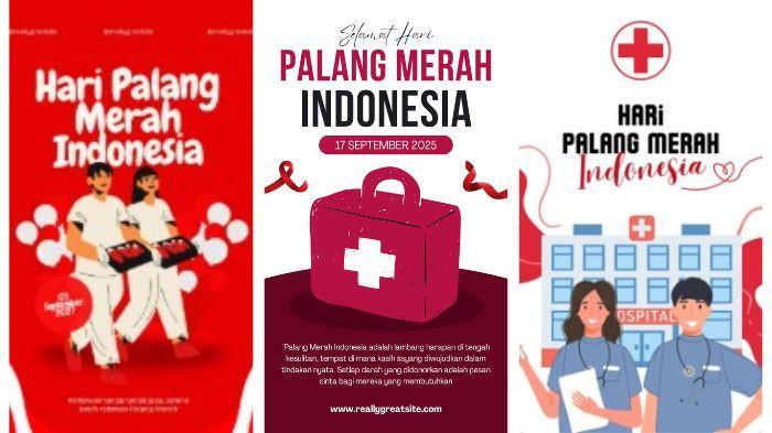 15 Poster Hari Palang Merah Indonesia 2025 Desain Menarik, Gratis Tinggal Download untuk Ucapan ...