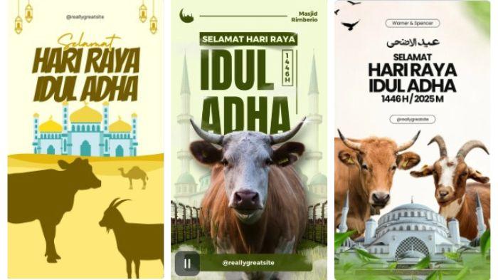 40 Poster Idul Adha 2025 Menarik Cocok Jadi Ucapan Lebaran di Medsos ...
