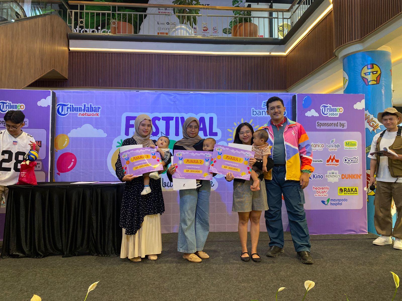 Moore, Bayi 10 Bulan yang jadi Juara Lomba Merangkak di Festival Ceria ...