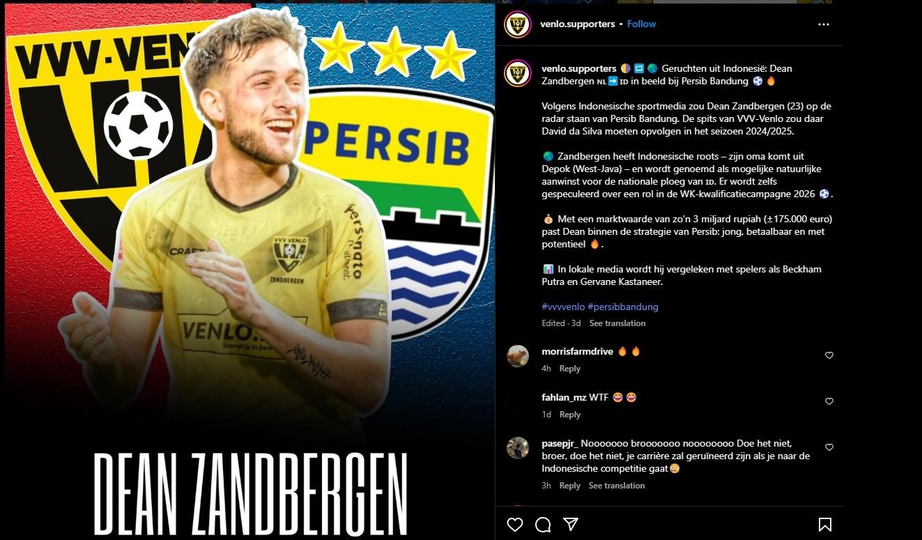 Rumor Transfer Persib Bandung, Striker yang Disiapkan untuk Gantikan ...