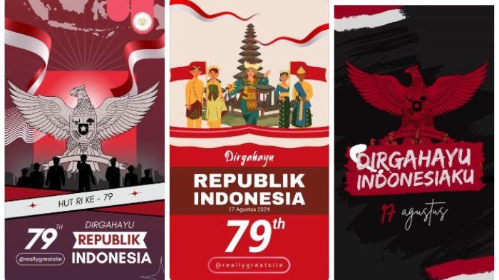 30 Poster HUT ke-79 RI 17 Agustus 2024 Gratis dan Menarik, Download untuk Ucapan di Medsos ...
