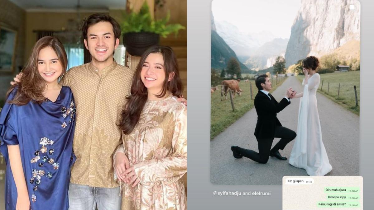Reaksi Kakak Rizky Nazar saat Tahu Syifa Hadju Dilamar El Rumi di Swiss, Bocorkan Isi Chat ...