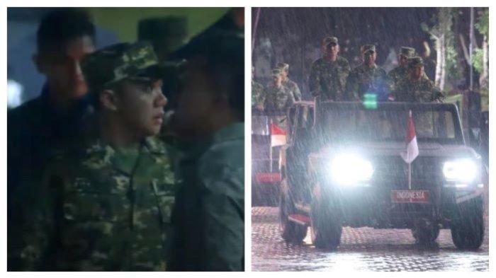 Mayor Teddy Kembali Viral, Kali Ini Usir Paspampres yang Payungi Presiden Prabowo Saat Hujan ...