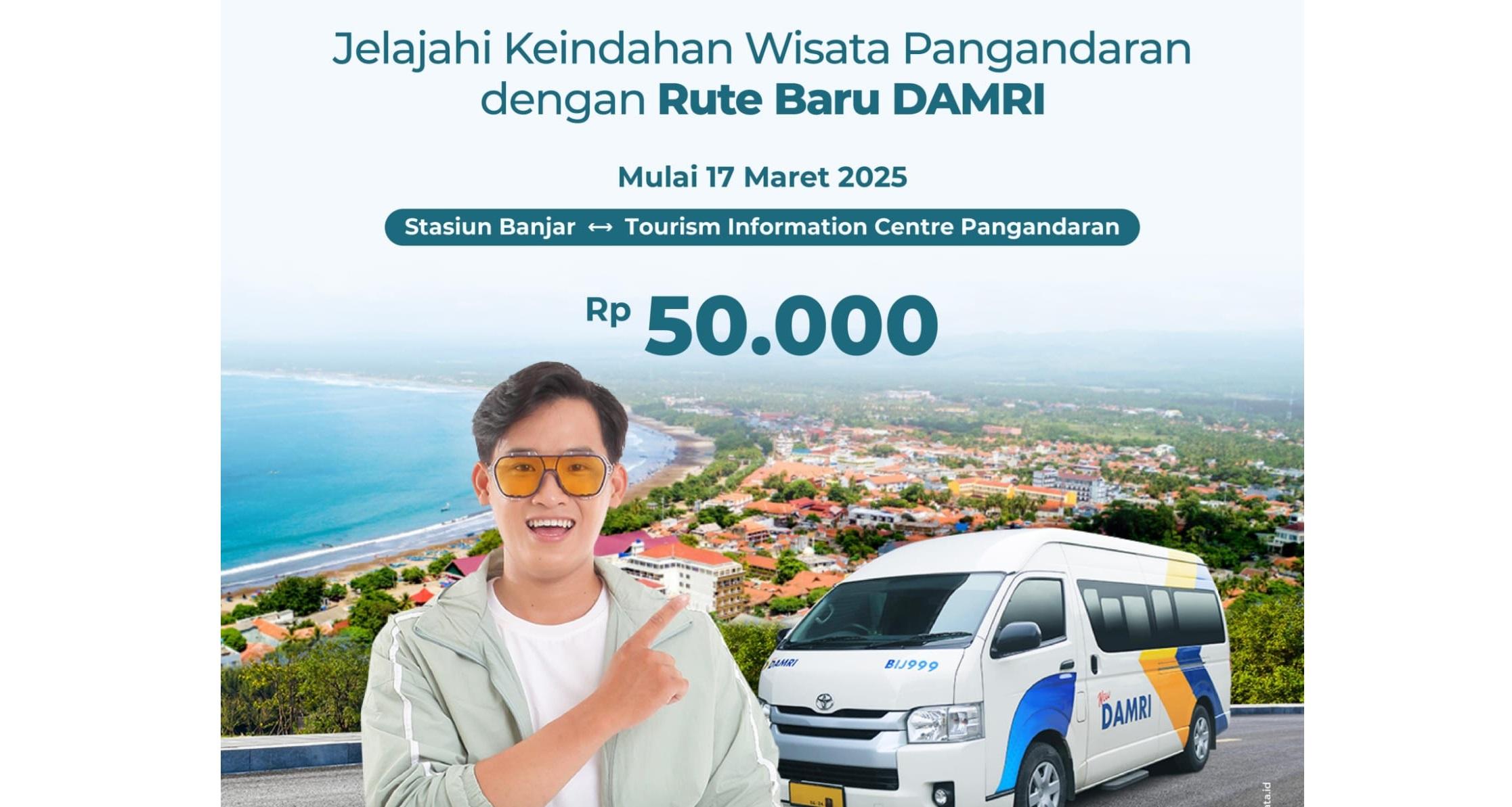 Mudahkan Pengguna Kereta Api, Shuttle Bus DAMRI dari Stasiun Banjar ke ...