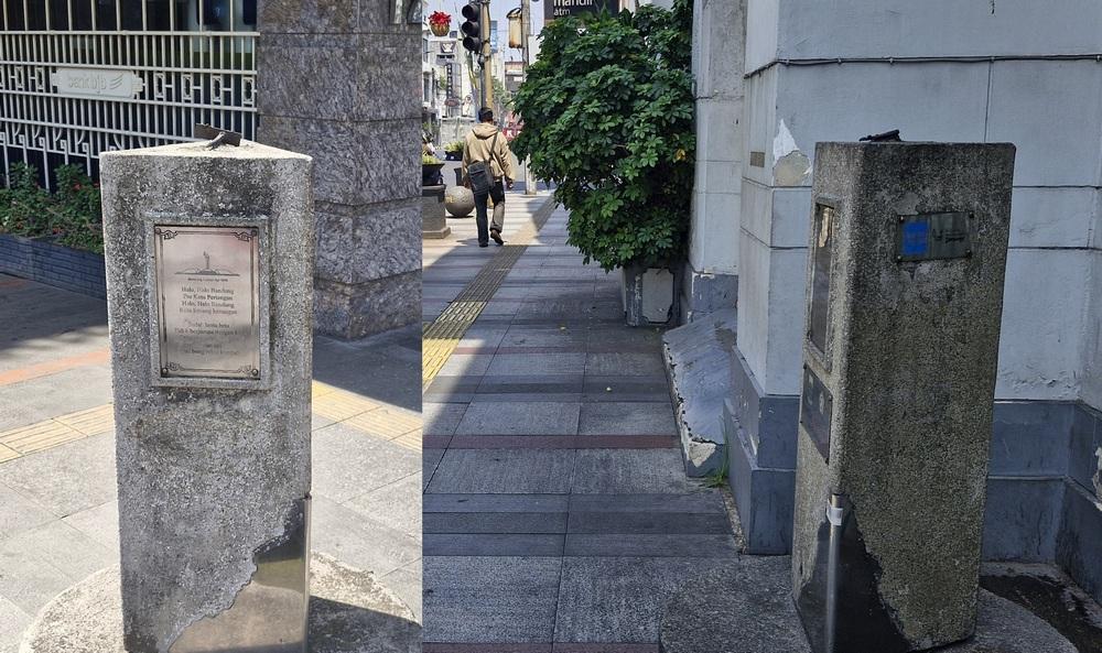 Tugu Stilasi Bandung Lautan Api Kian Memprihatinkan, Banyak Ornamen ...