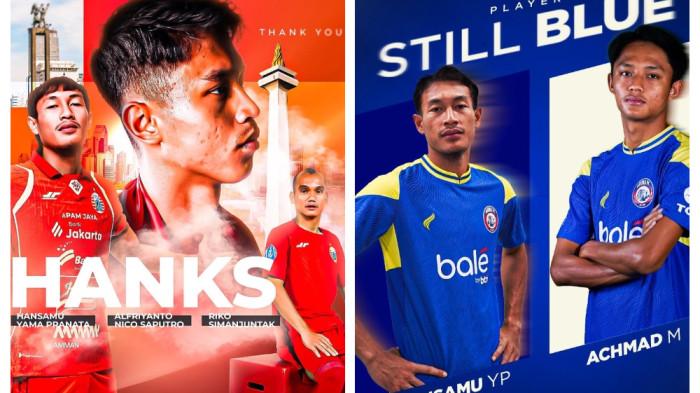 TRANSFER Keluar Persija: Tembok Kokoh Bertahan di Arema FC, Pesan Haru ...