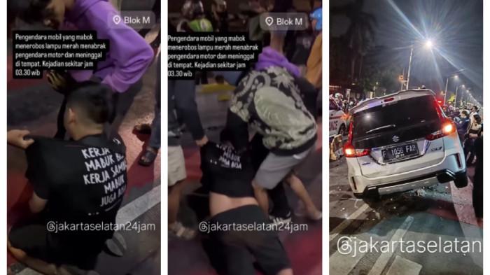 Kecelakaan Hari Ini Dekat MRT ASEAN Jaksel: Sopir Mabuk, Suzuki XL7 ...