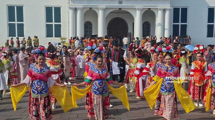 BERITA FOTO: Meriahnya Parade Kebudayaan dan Tarian Betawi di Kota Tua ...