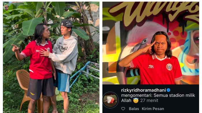 "Semua Stadion Milik Allah" Rizky Ridho Balas Bang Baud yang Parodikan ...