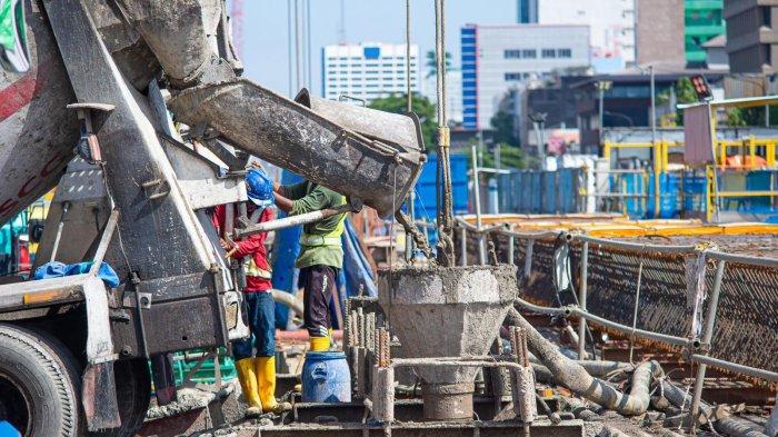 Progres Pengerjaan MRT Jakarta Fase 2A CP 201 Stasiun Thamrin-Monas Capai 71,69 Persen - Halaman ...