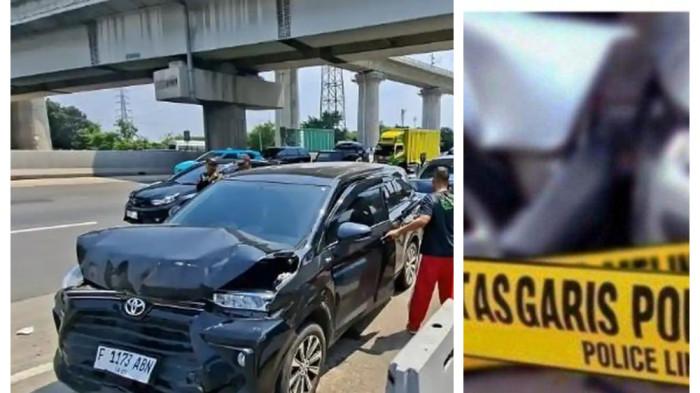 Kecelakaan Hari Ini di Tol Jakarta-Cikampek, Tabrakan Beruntun Tiga ...