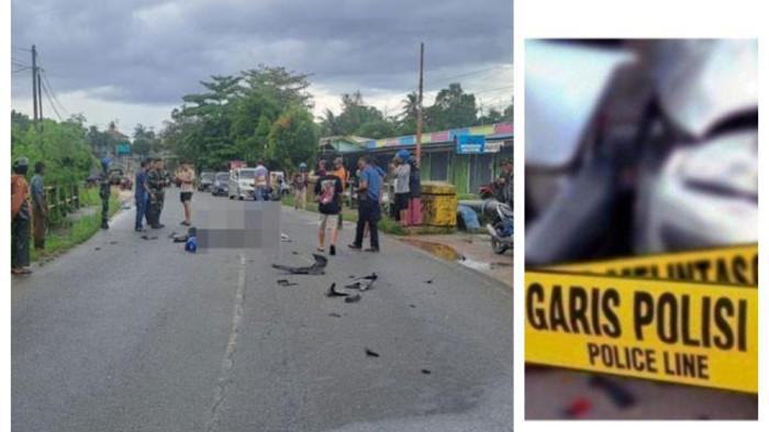 Kecelakaan Maut di Tanjungpinang, Anggota TNI Tewas Tertabrak Fortuner ...