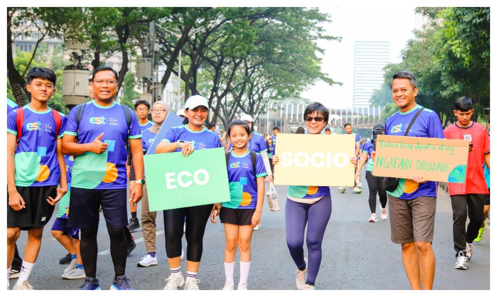 Siswa hingga Guru Ikut EST Fun Walk & Run 2026, Edukasi Hidup Sehat dan ...