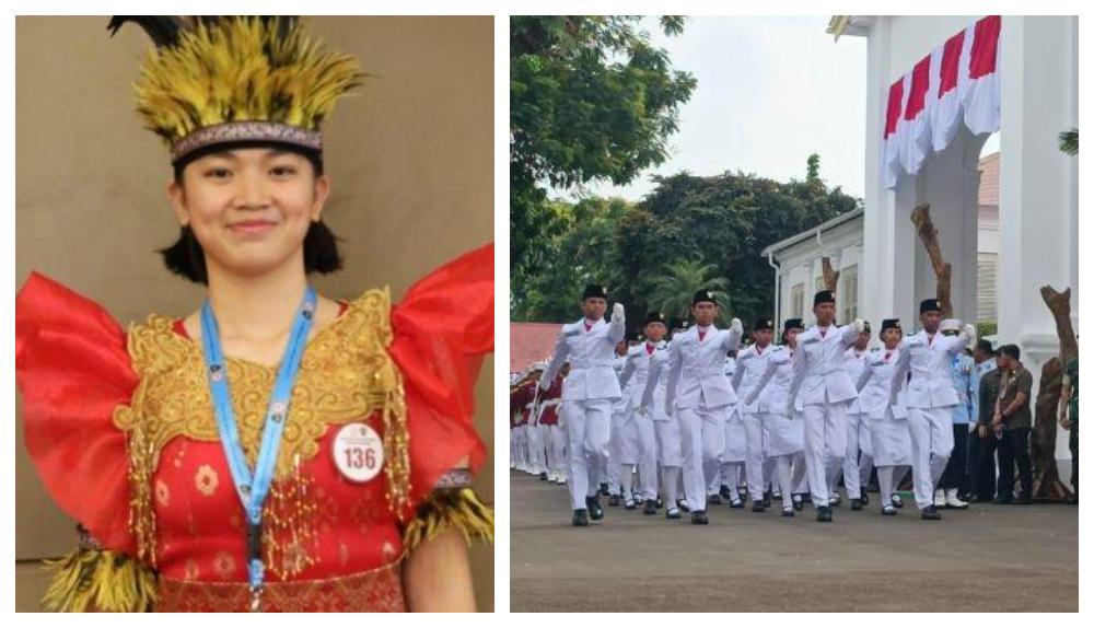 SOSOK Bianca Alessia Christabella Lantang, Paskibraka Nasional 2025 ...