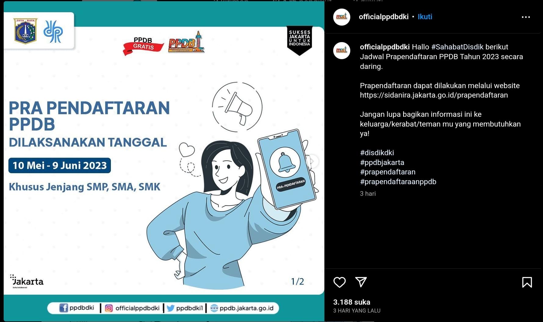 Cara Mengisi Form Prapendaftaran PPDB DKI Jenjang SMP, SMA/SMK, Jangan ...