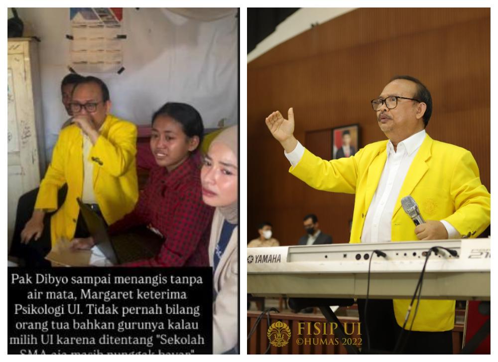 Tangis Dosen UI Dengar Mimpi Anak Kuli Masuk UI Dicibir Guru, SOSOK Pak ...