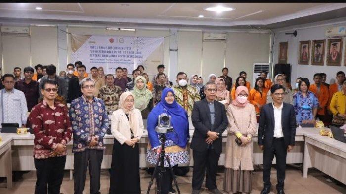 FH UNJA dan Badan Keahlian Sekjen DPR RI Gelar FGD 'Arah Perubahan UU ...