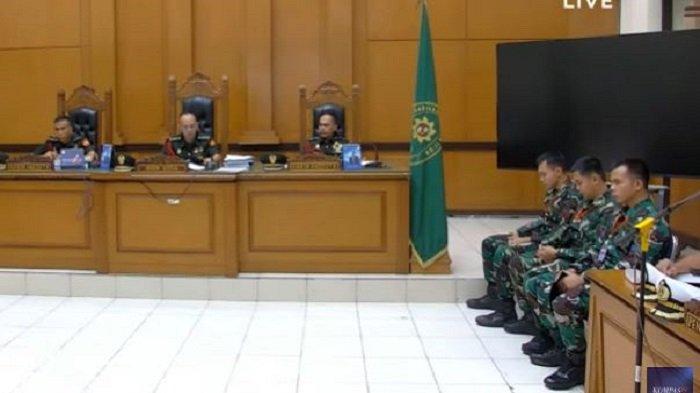 2 Anggota TNI AL Divonis Seumur Hidup Kasus Penembakan Bos Rental, Satu Terdakwa 4 Tahun Penjara ...