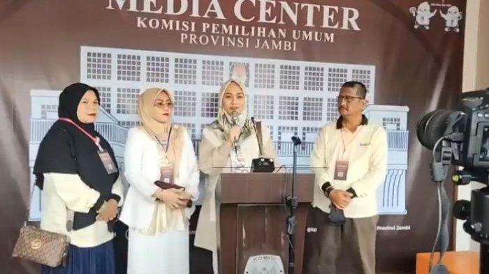 Perebutan Kursi DPD Dapil Jambi, Ivanda Awalina Tertinggi, Elviana Menyusul, Suara Ria Mayang ...