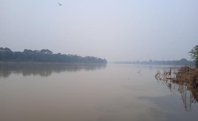 Tinggi Air Sungai Batanghari di Kecamatan Muara Bulian Mulai Menurun ...