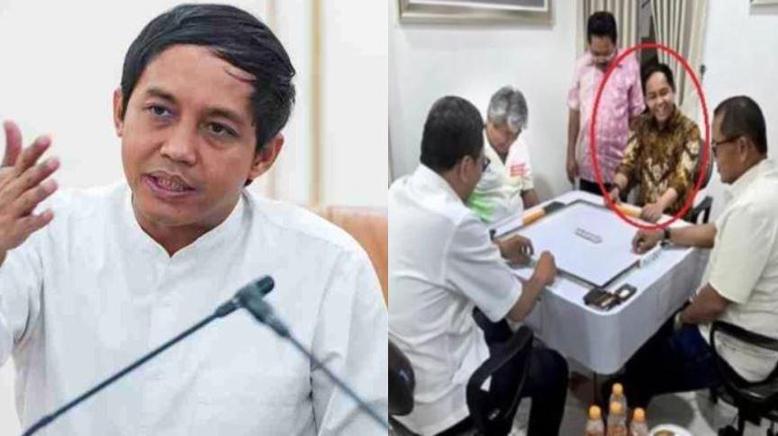 Kepergok Menhan Raja Juli Main Domino dengan Azis Welang Berujung Viral ...