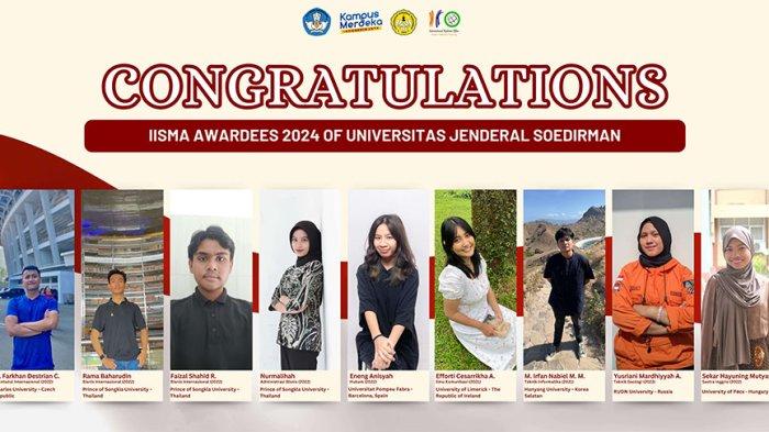Keren! 11 Mahasiswa UNSOED Raih Beasiswa IISMA Tahun 2024 ...