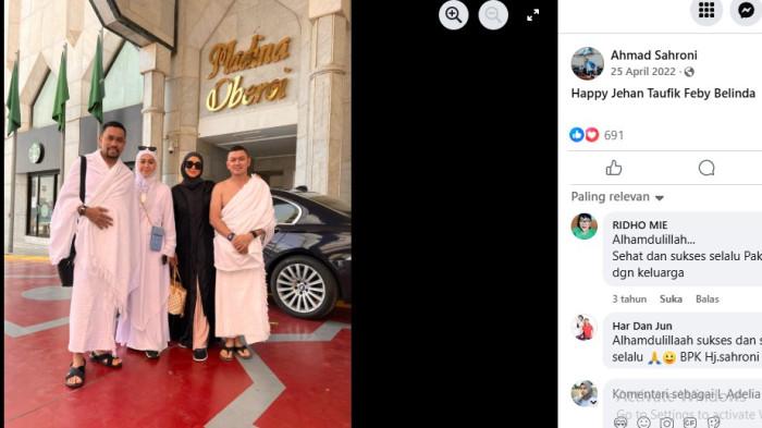 Beredar Foto Ahmad Sahroni dan Istri Umroh Hingga Diduga Kabur ke Arab ...