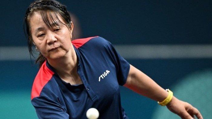 Atlet Tenis Meja Ini Debut di Olimpiade Paris 2024 pada Usia 58 Tahun ...