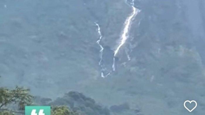 TNGM Beri Penjelasan Video Viral Muncul Air Terjun Baru di Gunung ...