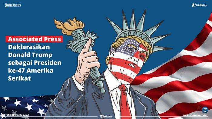 INFOGRAFIS Associated Press Deklarasikan Donald Trump sebagai Presiden ke-47 Amerika Serikat ...