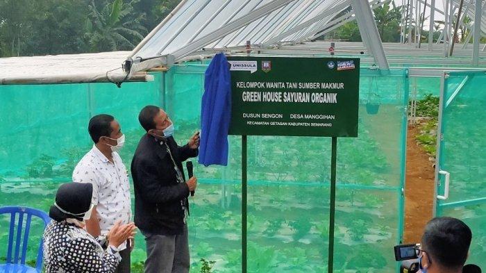 Unissula Semarang Bantu Bangun Green House Bagi Petani - Tribunjateng.com
