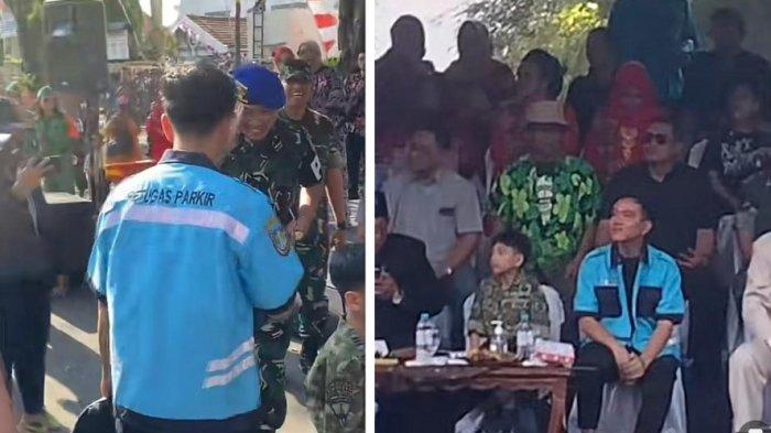 Potret Wali Kota Solo Gibran Rakabuming Cosplay Jadi Petugas Parkir ...