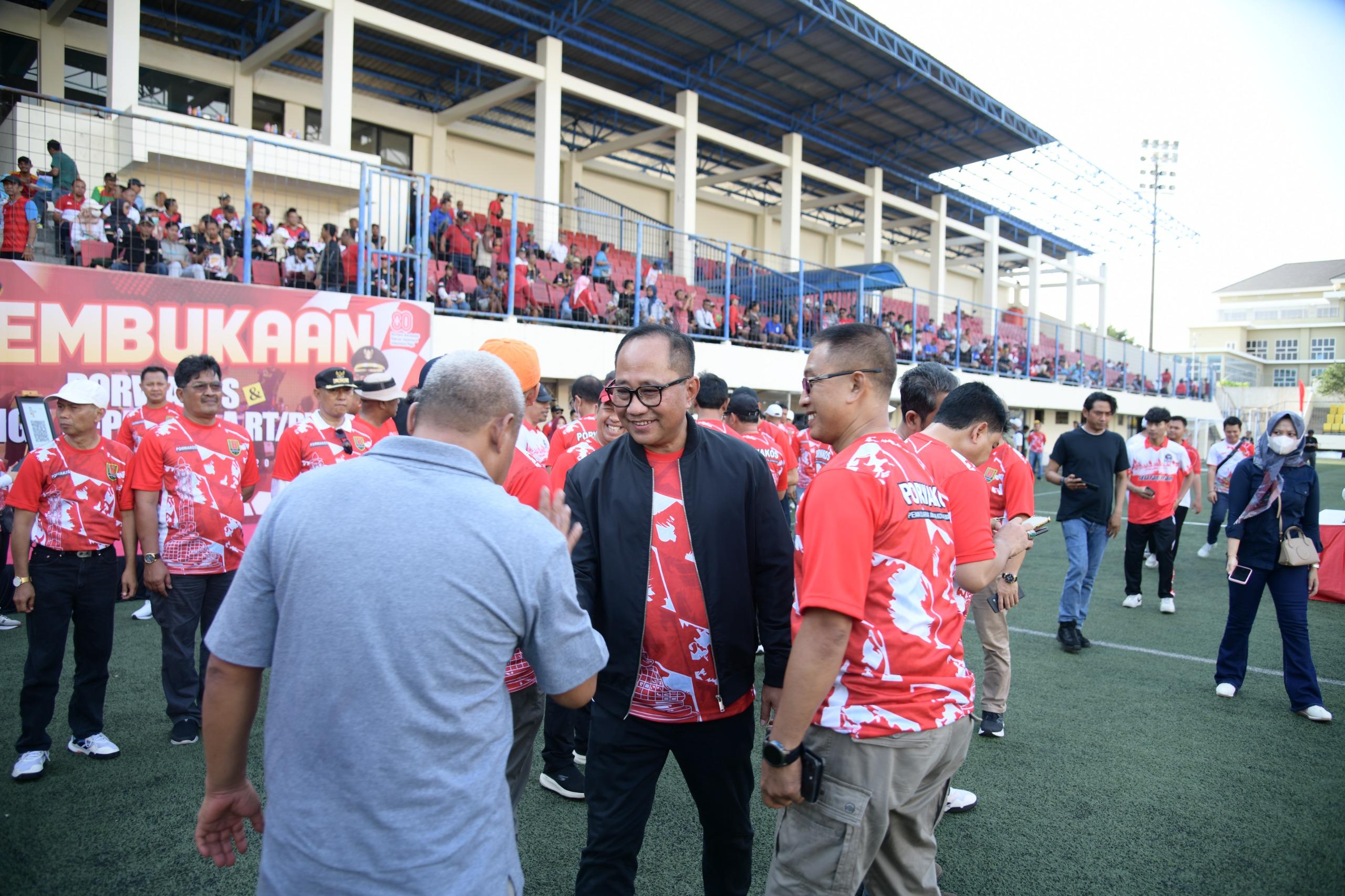 Serunya Liga Sepak Bola RT/RW di Kota Semarang, Ada 1600 Peserta - Tribunjateng.com