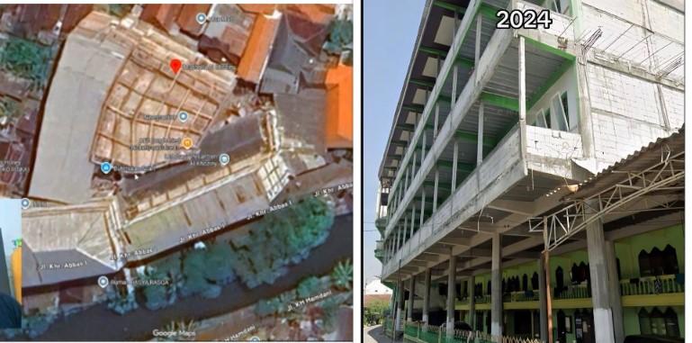 Foto-foto Pembangunan Ponpes Al Khoziny dari Tahun ke Tahun, Warganet ...