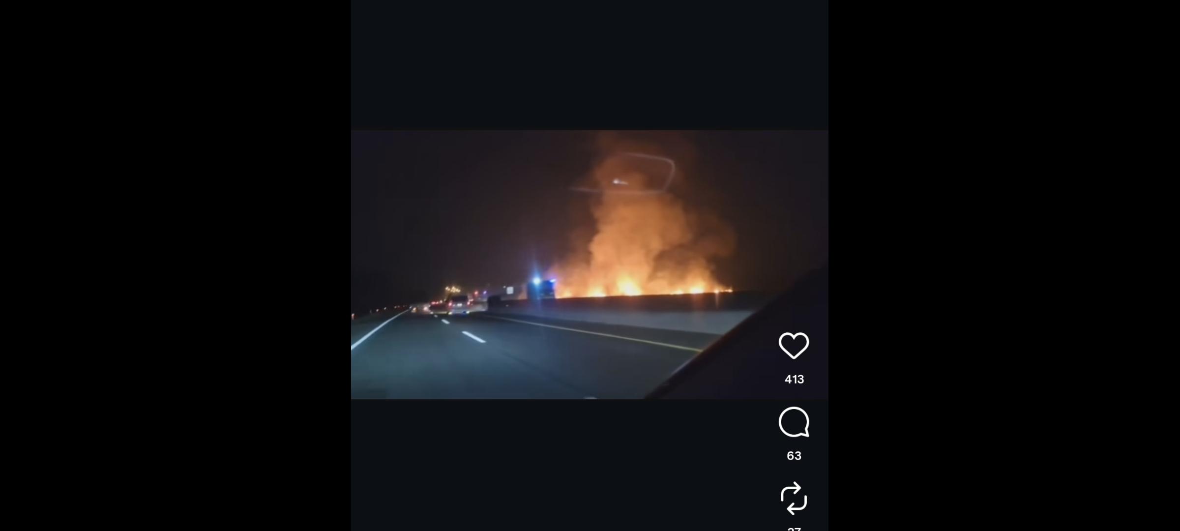 Dentuman Diikuti Api Membumbung Tinggi Dekat Tol Ciperna, Diduga Meteor ...