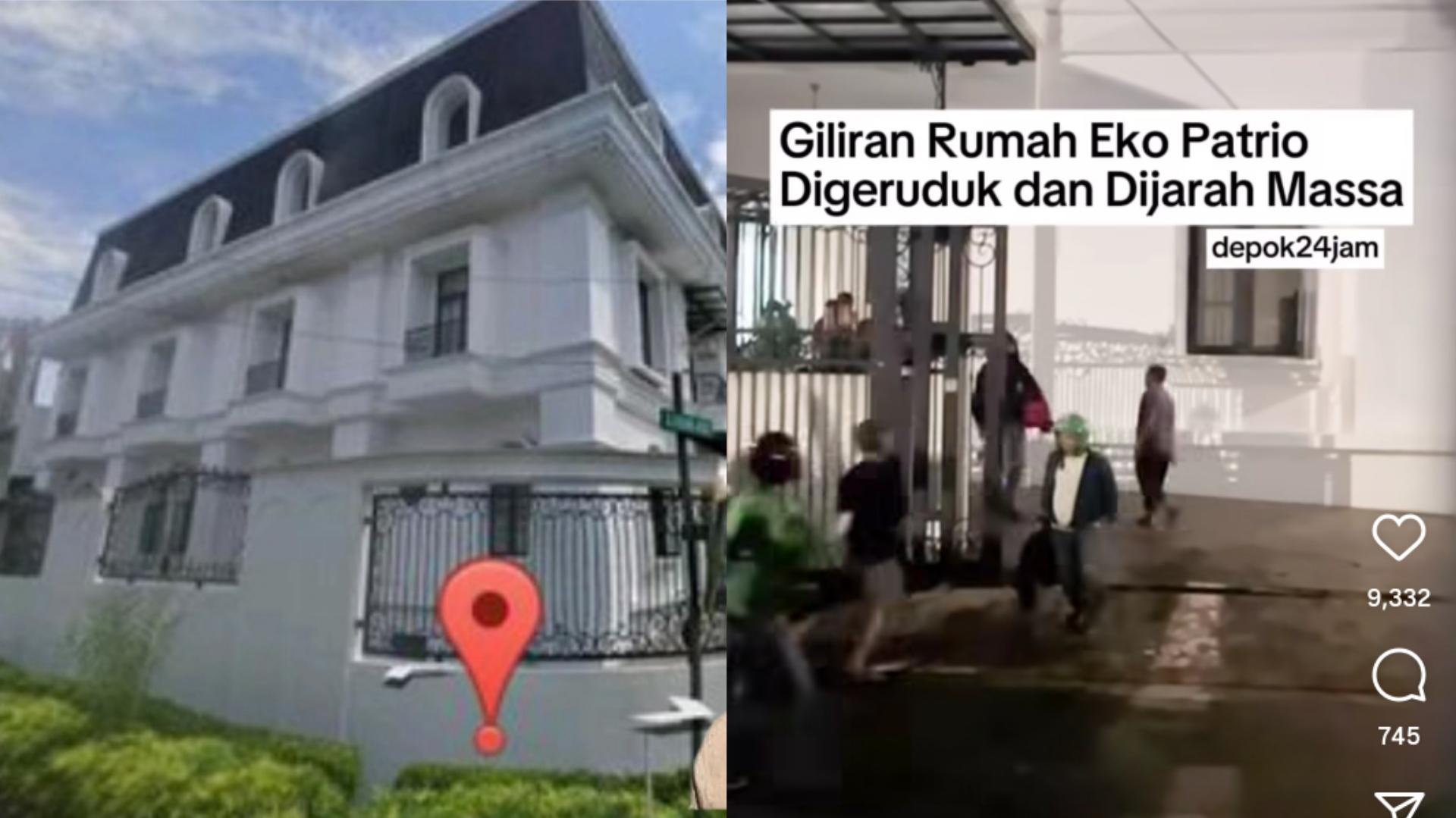 BREAKING NEWS: Rumah Eko Patrio Dijarah, Massa Geruduk Wakil Ketua Komisi VI DPR RI ...