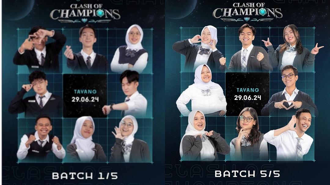 Daftar Lengkap 40 Peserta University War Indonesia Clash of Champions ...