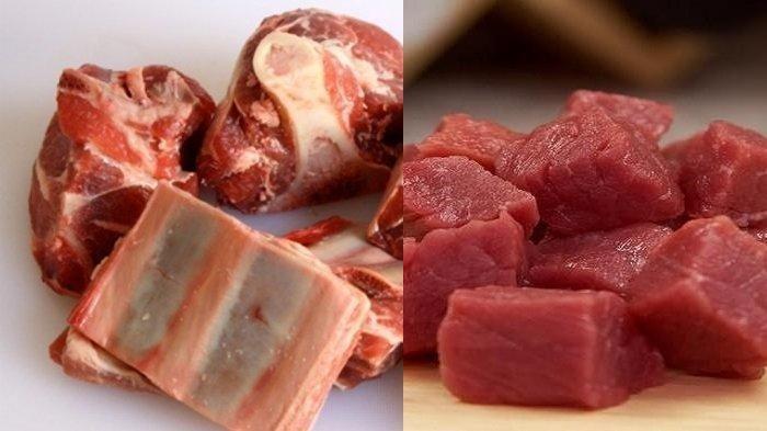 3 Cara Mudah Membedakan Daging Sapi dan Kambing, Dari Warna Sudah Terlihat - Tribunjateng.com