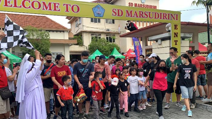 SD Marsudirini Semarang Gelar Fun Family Gathering dengan tema The ...